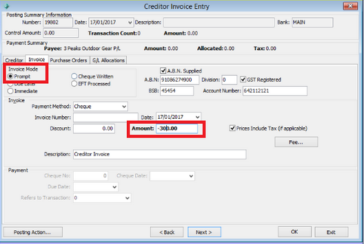 How To Apply A Credit Note To Creditor