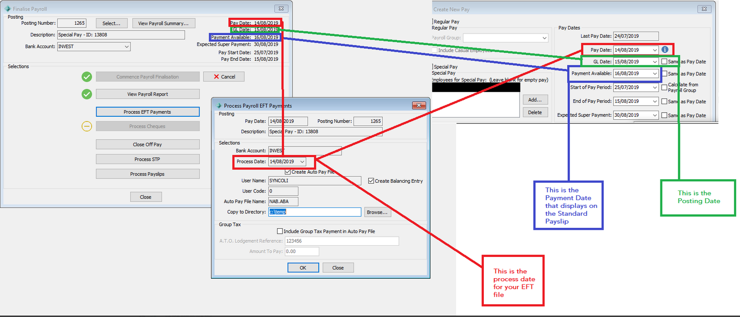 New GL Date Field in Payroll