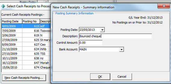 Reverse a Bounced Debtor Payment