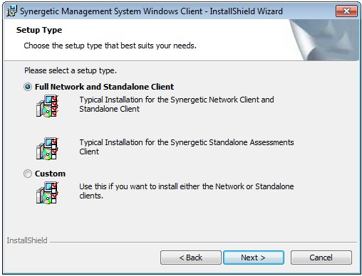 Synergetic Windows Client Installation