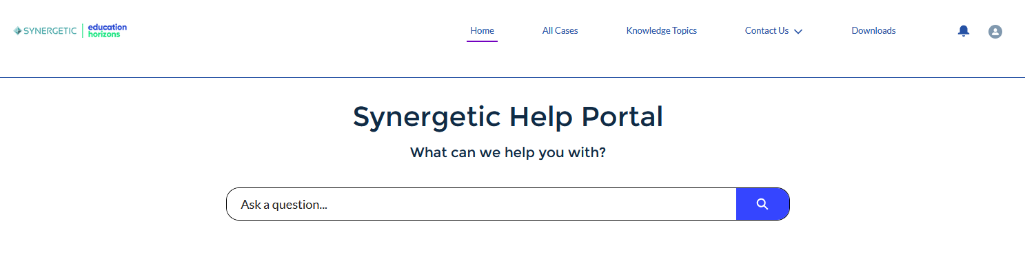 Synergetic Help Centre User manual
