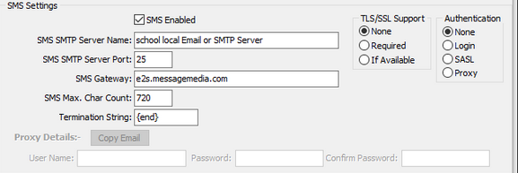 Synergetic SMS Service Gateway Administrator Guide