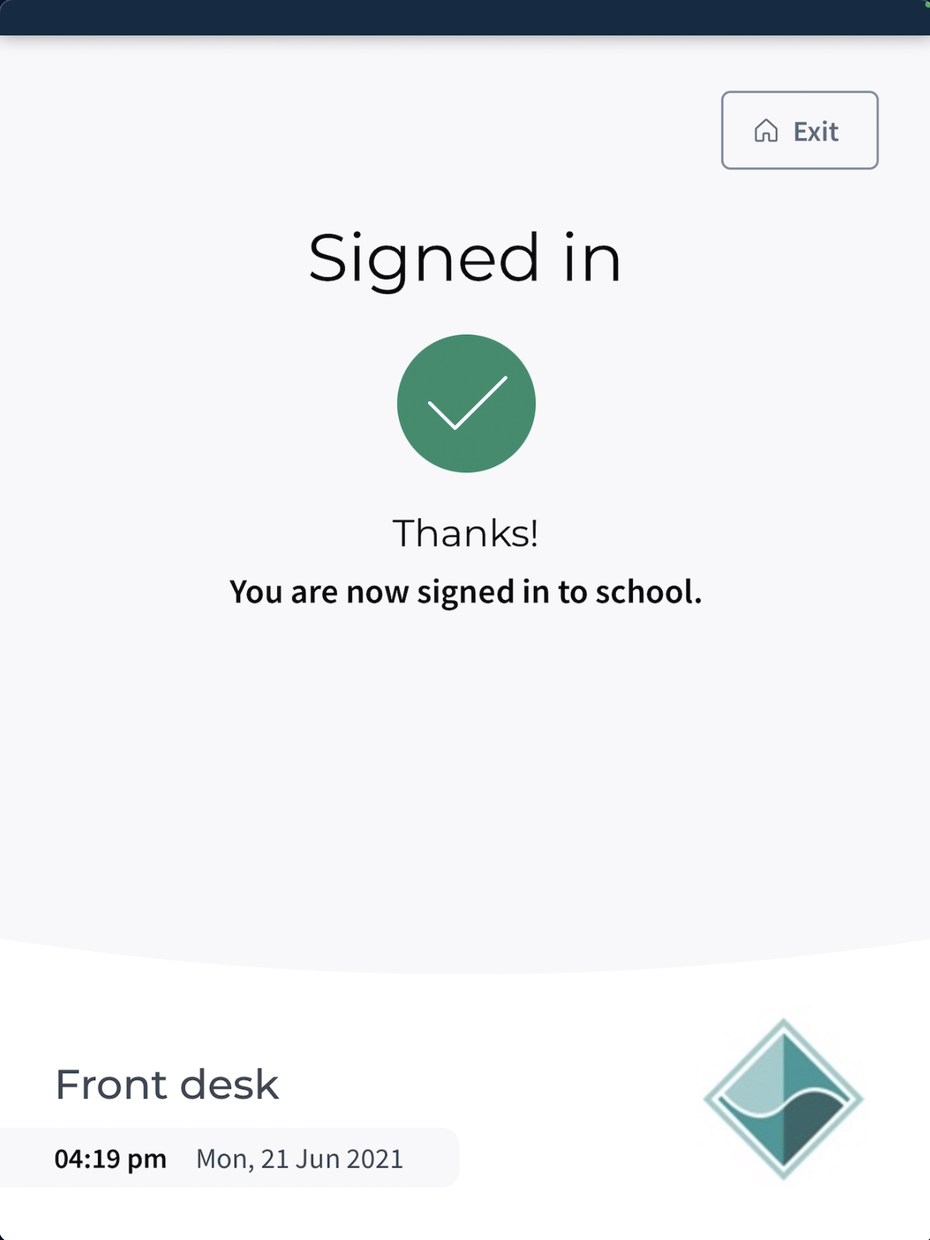 Student Sign-In and Out