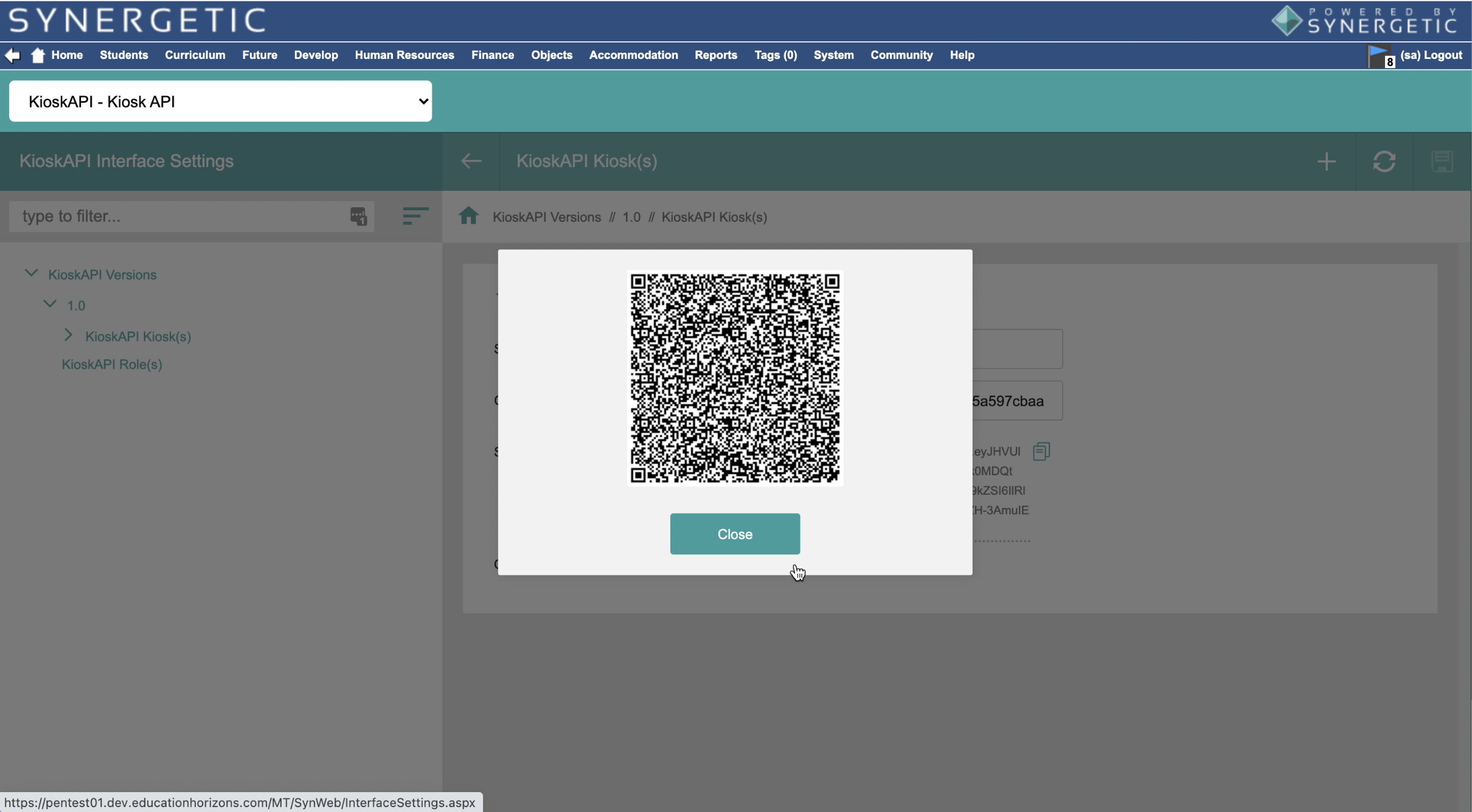 Configuring the Kiosk