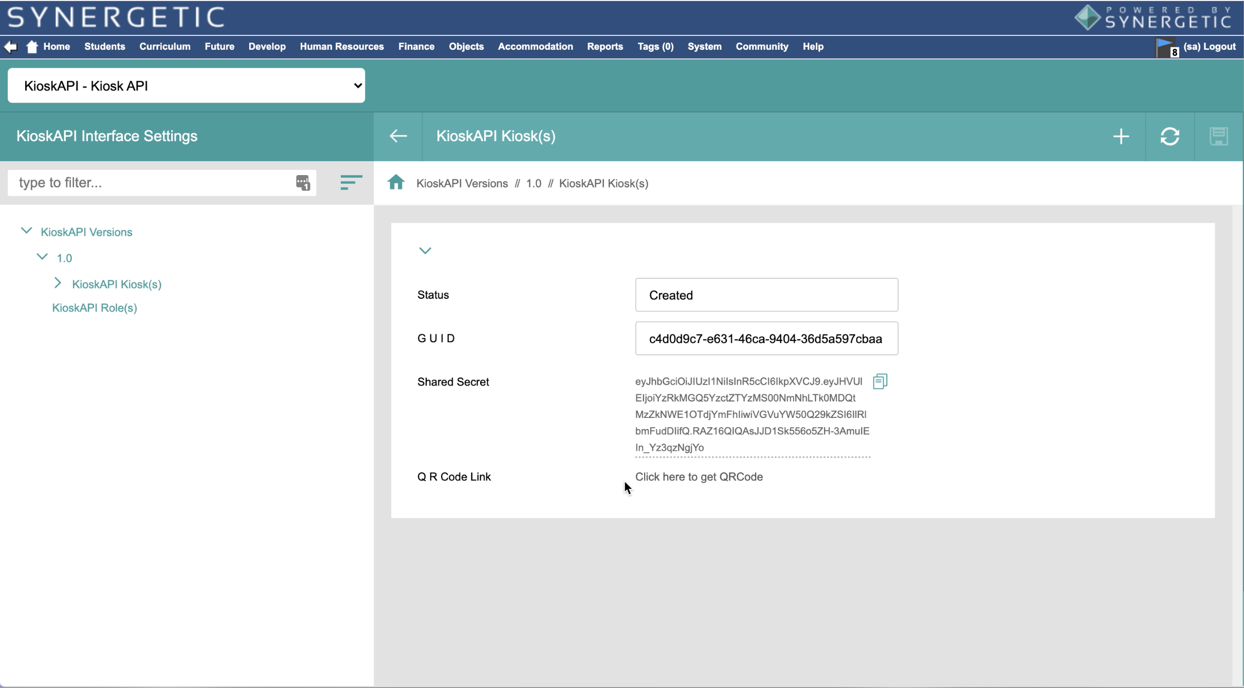 Configuring the Kiosk