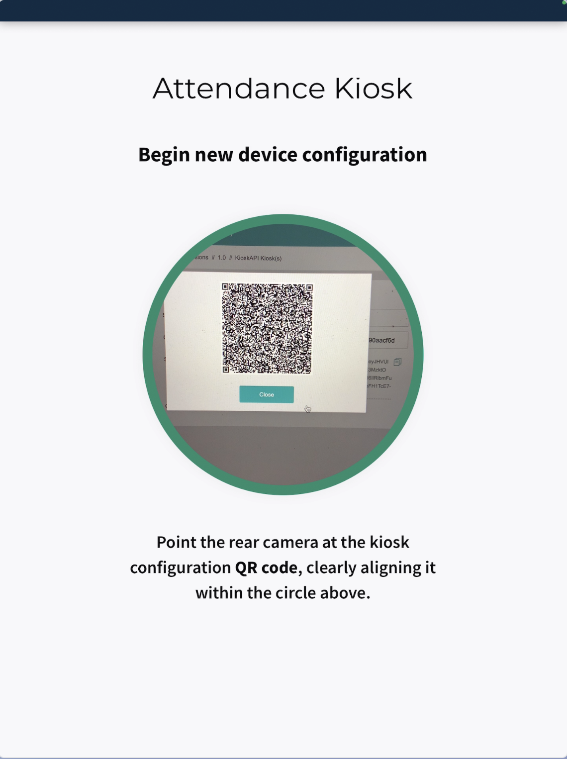 Configuring the Kiosk