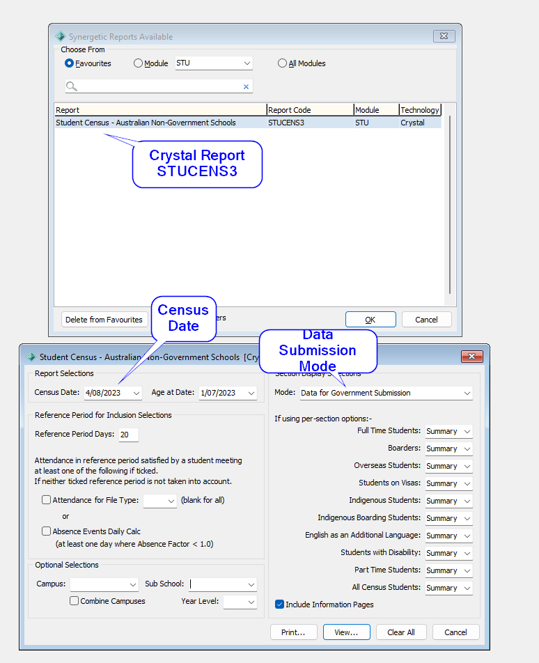 August Non Government School Census (NGSC)