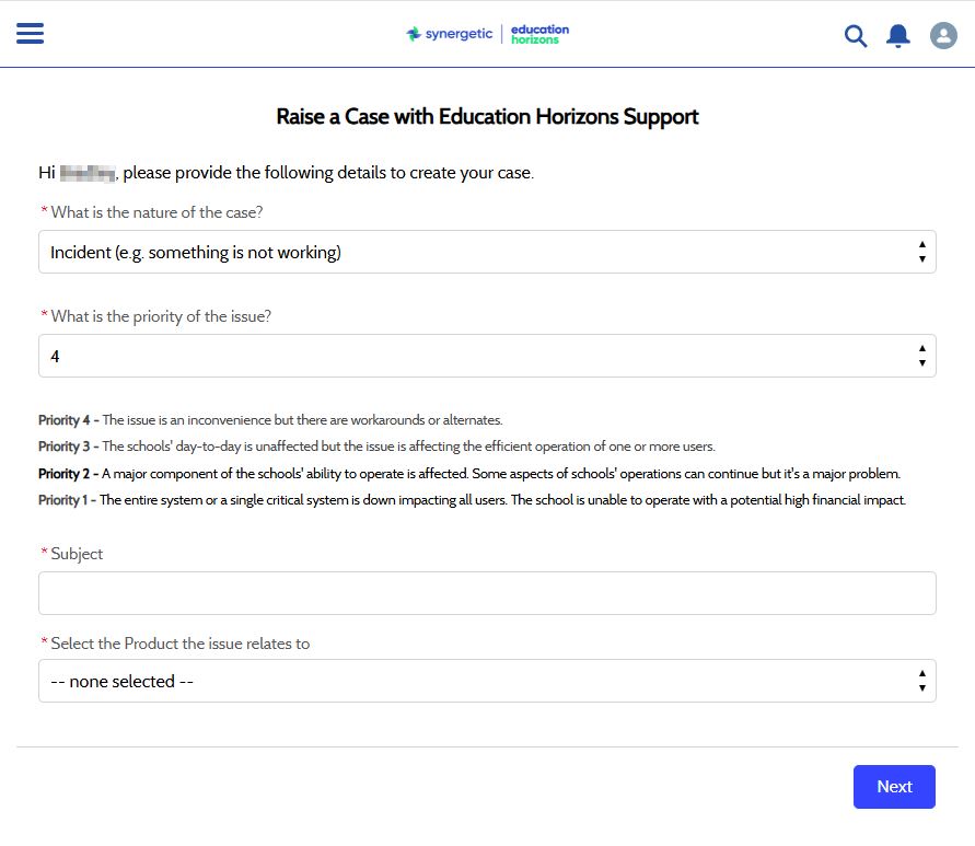 Synergetic Help Centre User manual